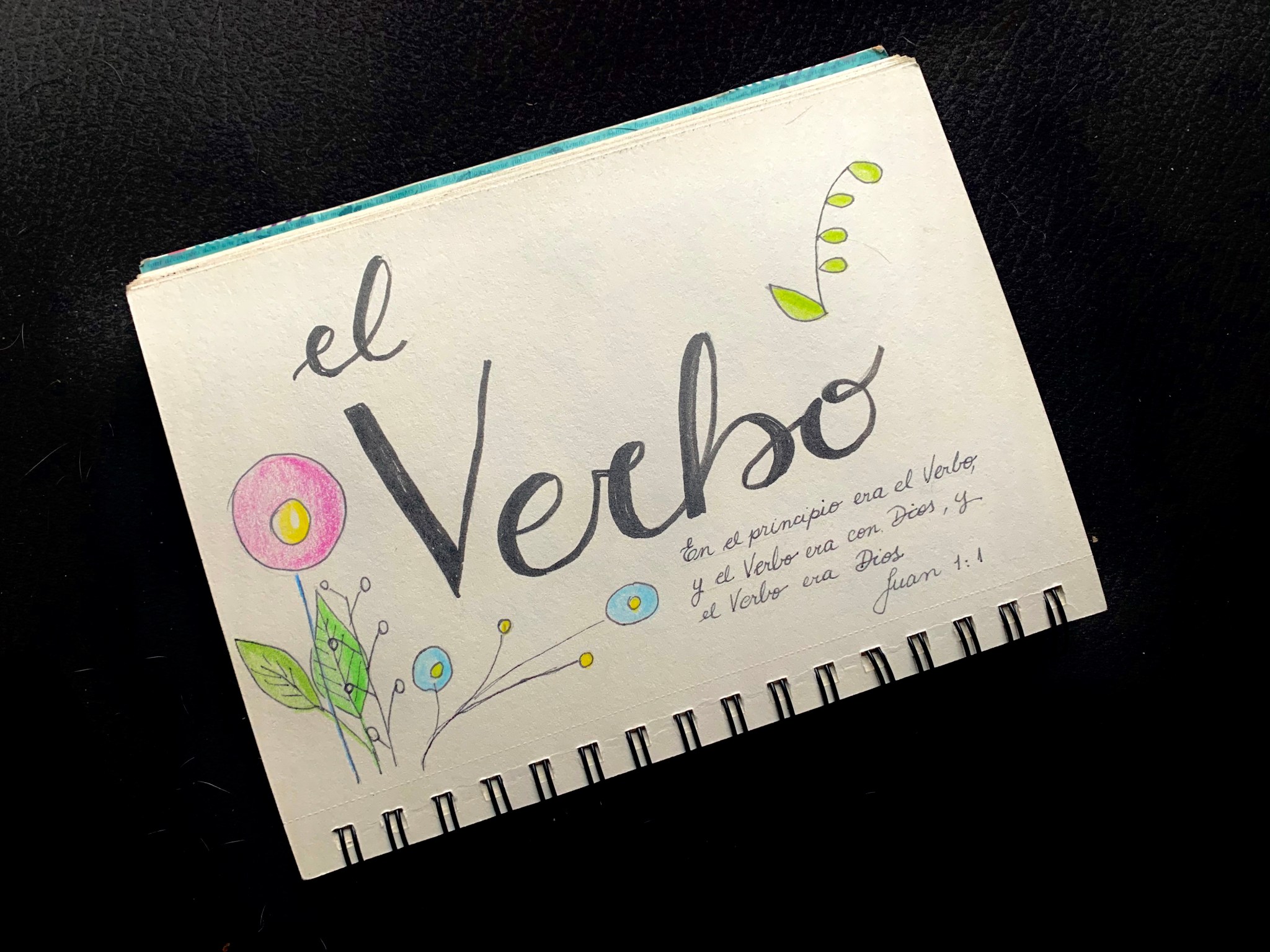 Lettering de Cuaresma: Jesús, el Verbo